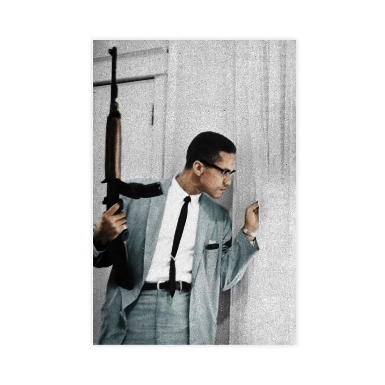 Malcolm X Gun Poster