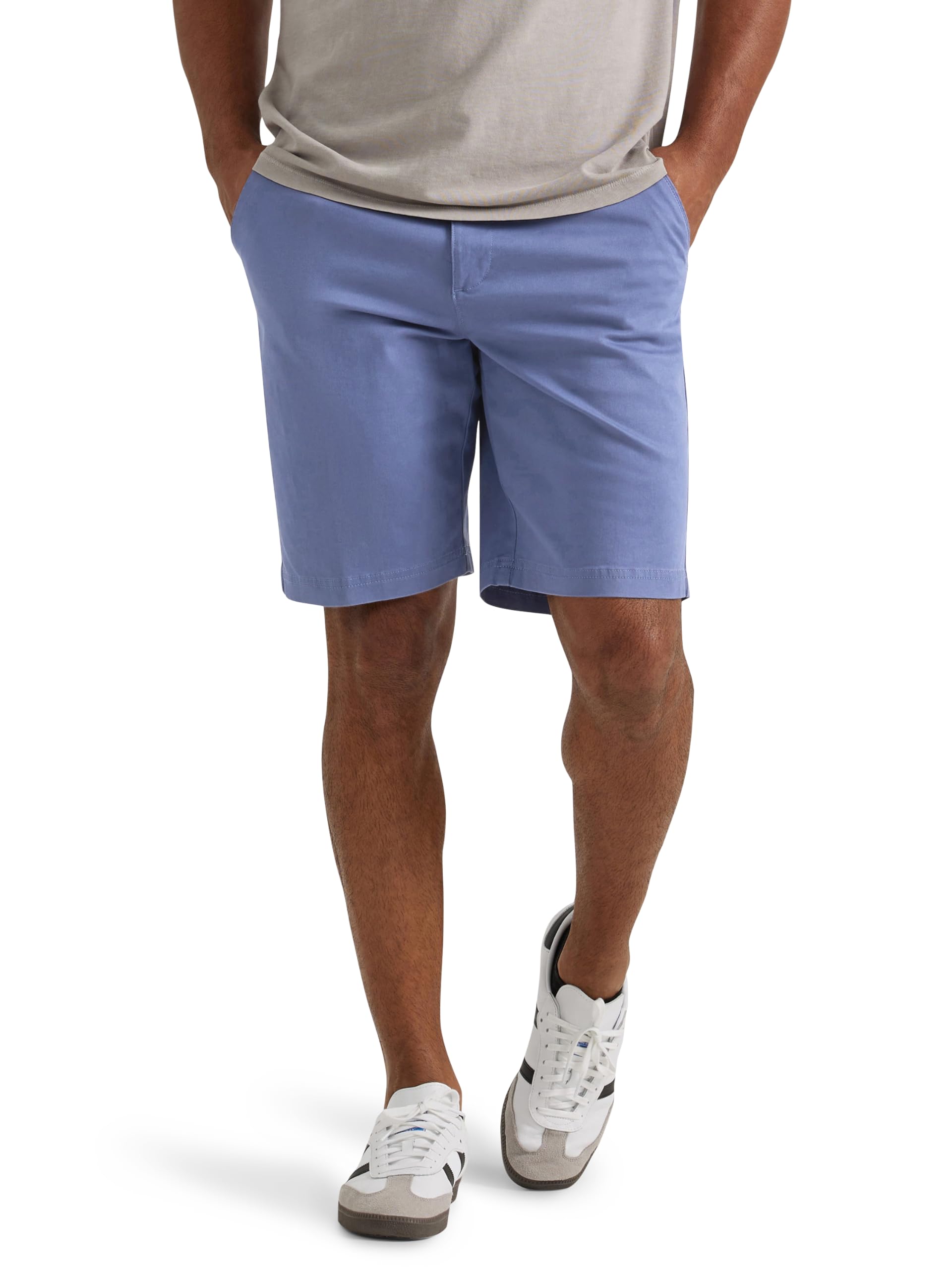 Snapklik.com : Mens Extreme Motion Flat Front Short Surf Blue 42