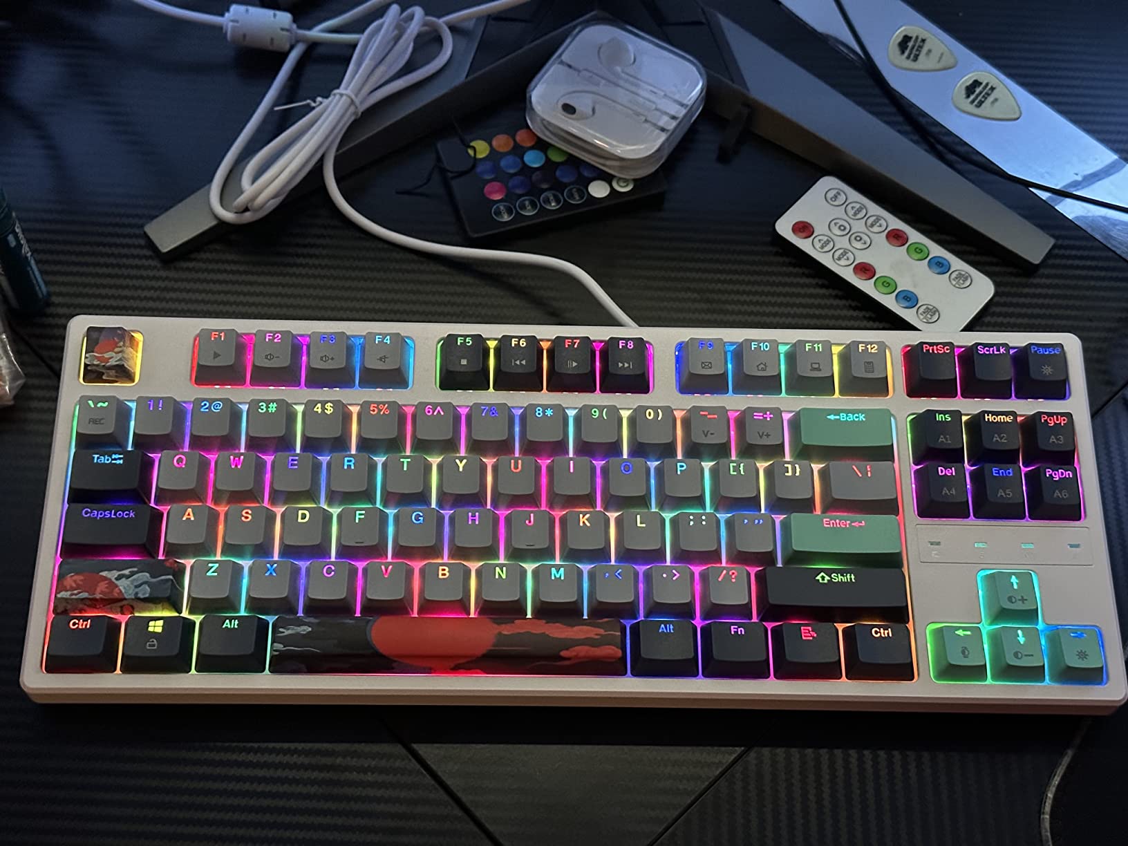 $9/mo - Finance Owpkeenthy Wired 65% Mechanical Gaming Keyboard with ...