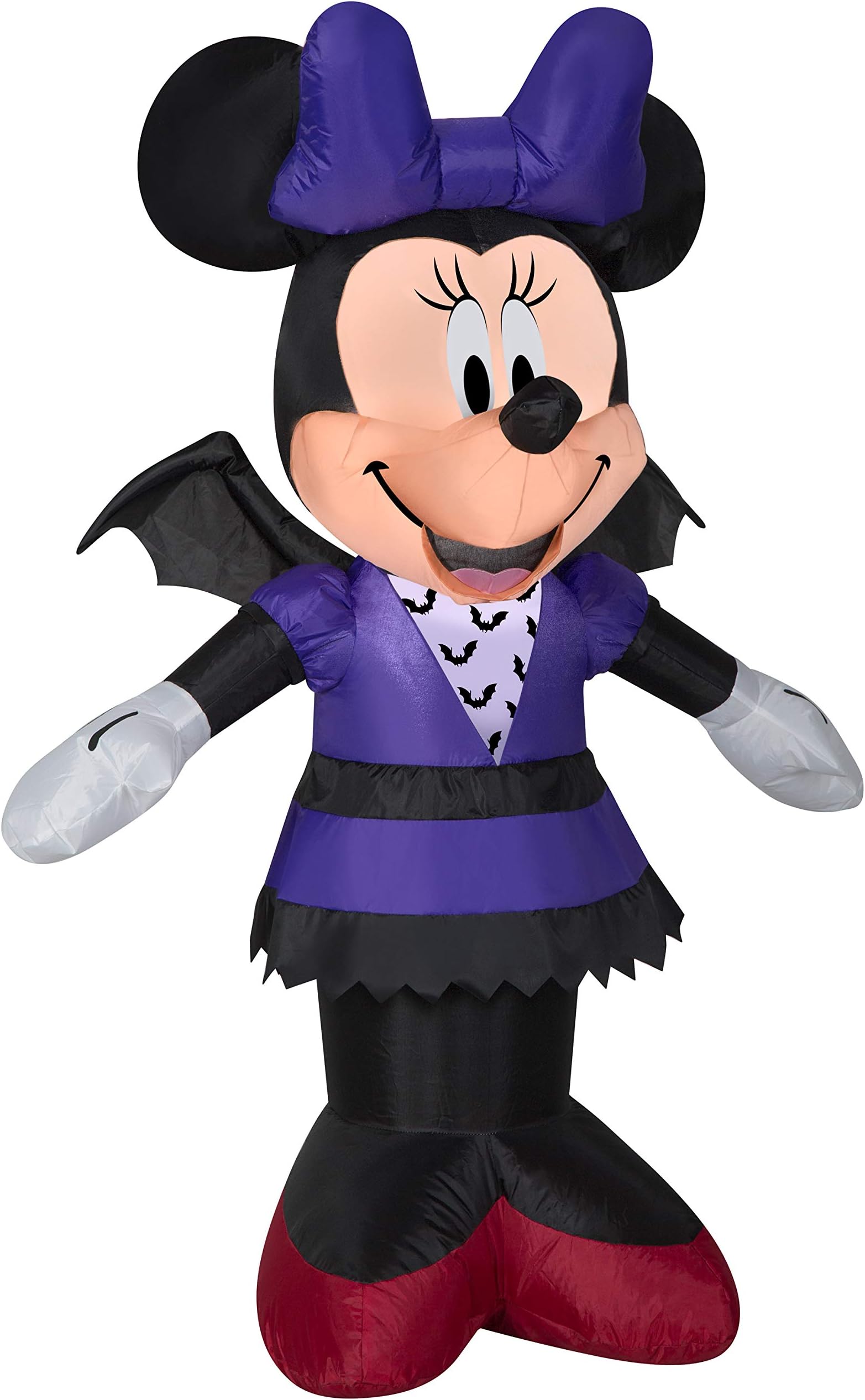 Amazon.com: Gemmy 3.5' Airblown Minnie in Black and Orange Dress ...