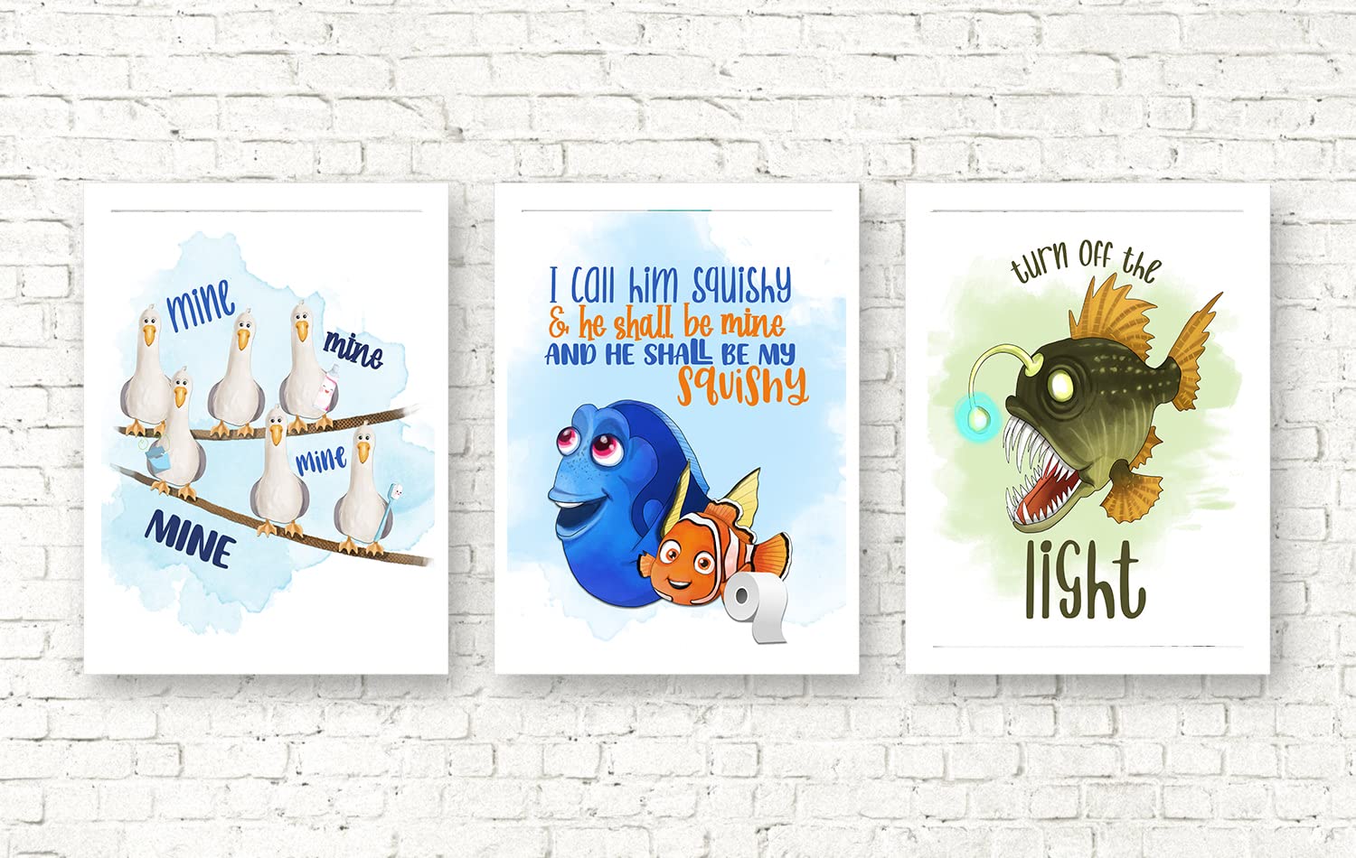 Finding Nemo Squishy Quotes