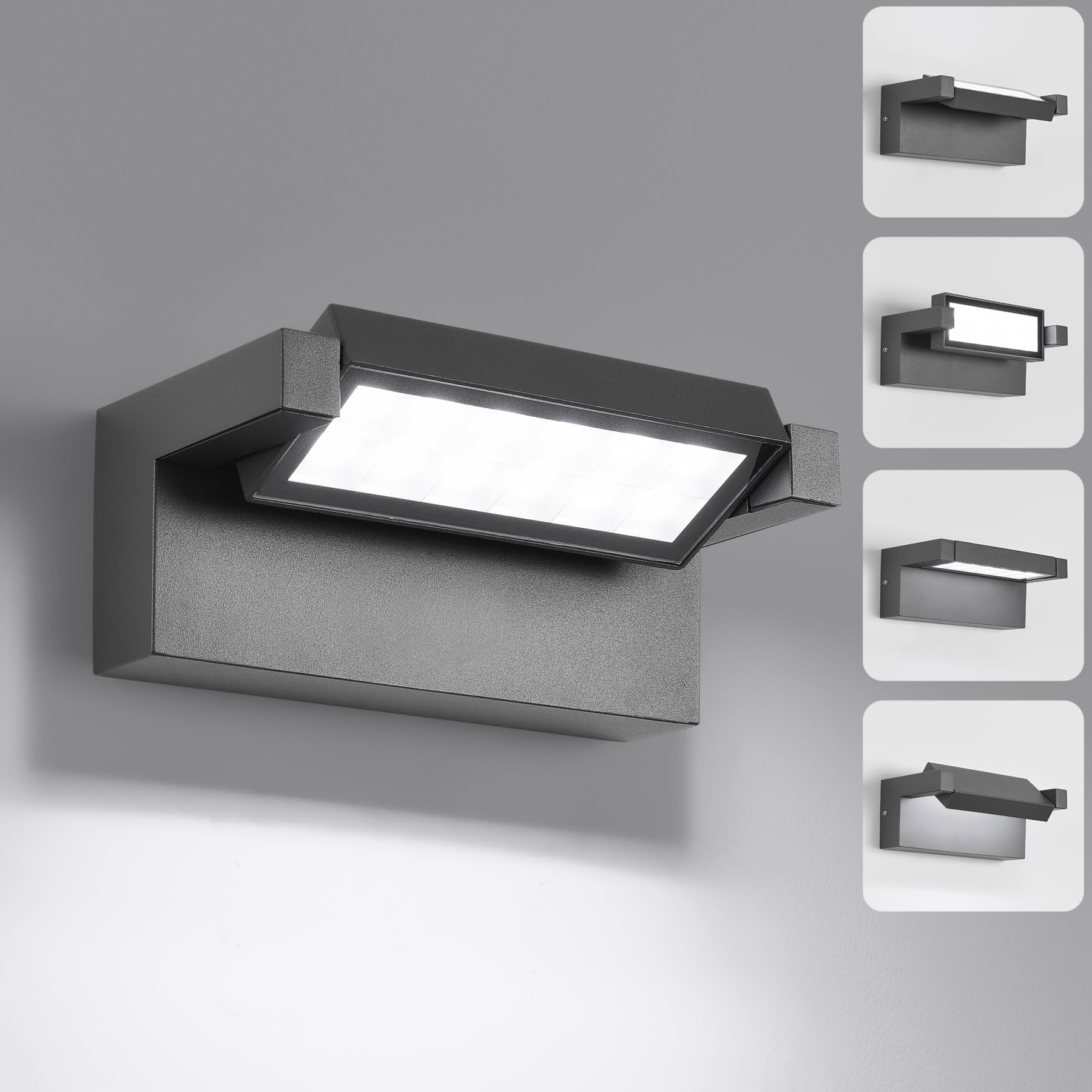 Wandleuchte Außen Innen 22W LED,Außenleuchte Außenlampe Wand,IP65 ...