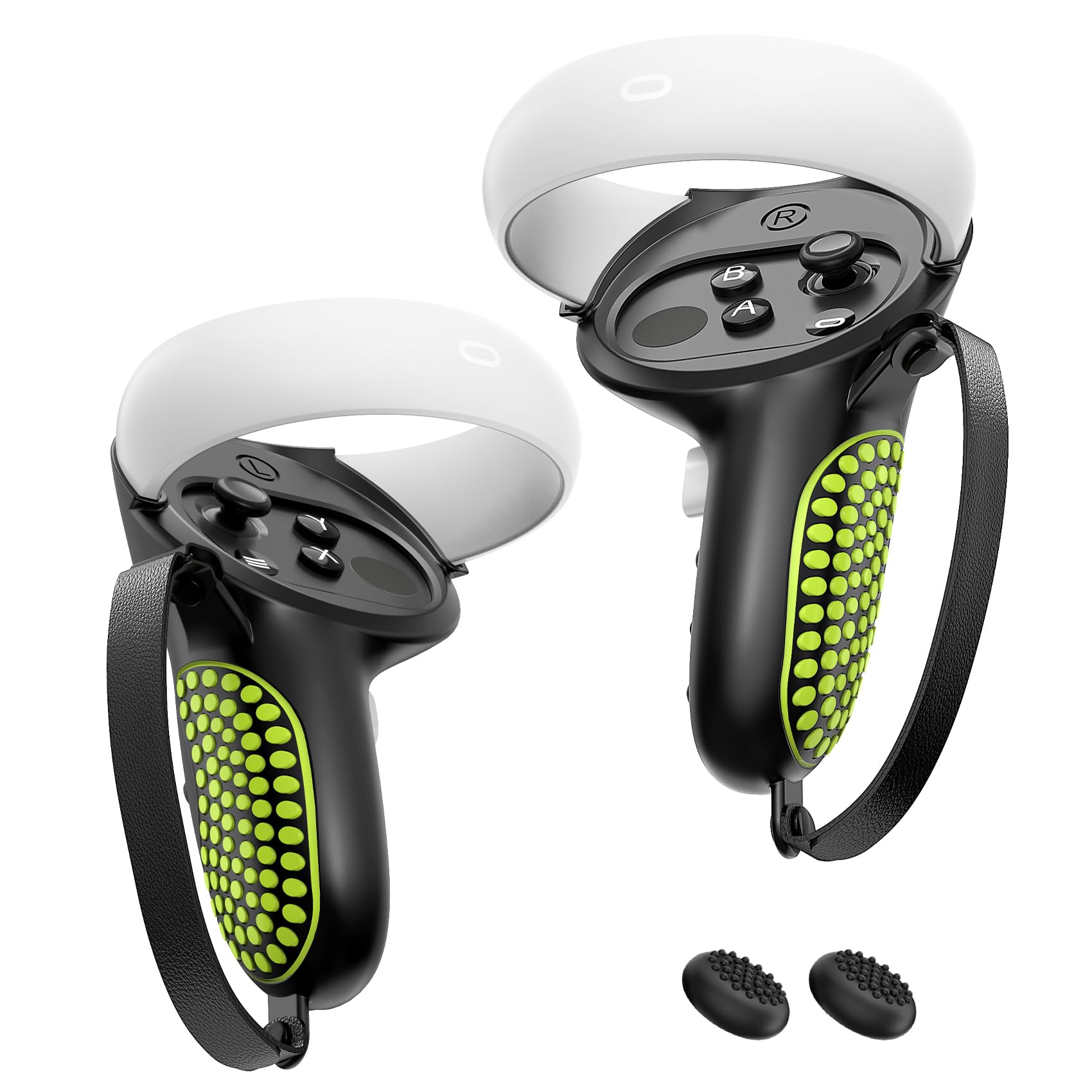 Amazon.com: AMZDM Upgraded Controller Grip for Meta Quest 2 Grips Cover ...