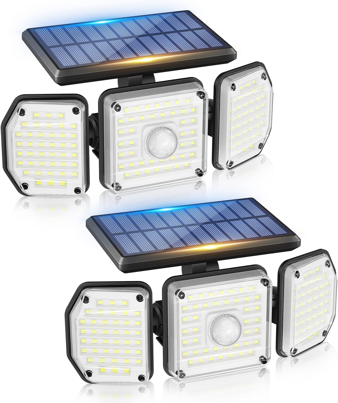 Security Lights Outdoor Motion Sensor - Solar Garden Lights 122 LED ...
