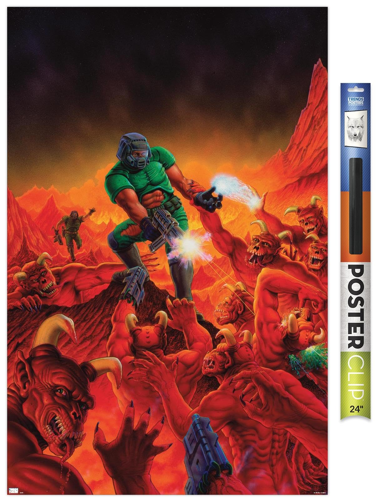 Doom - Legacy Key Art Wall Poster : Amazon.ca: Home