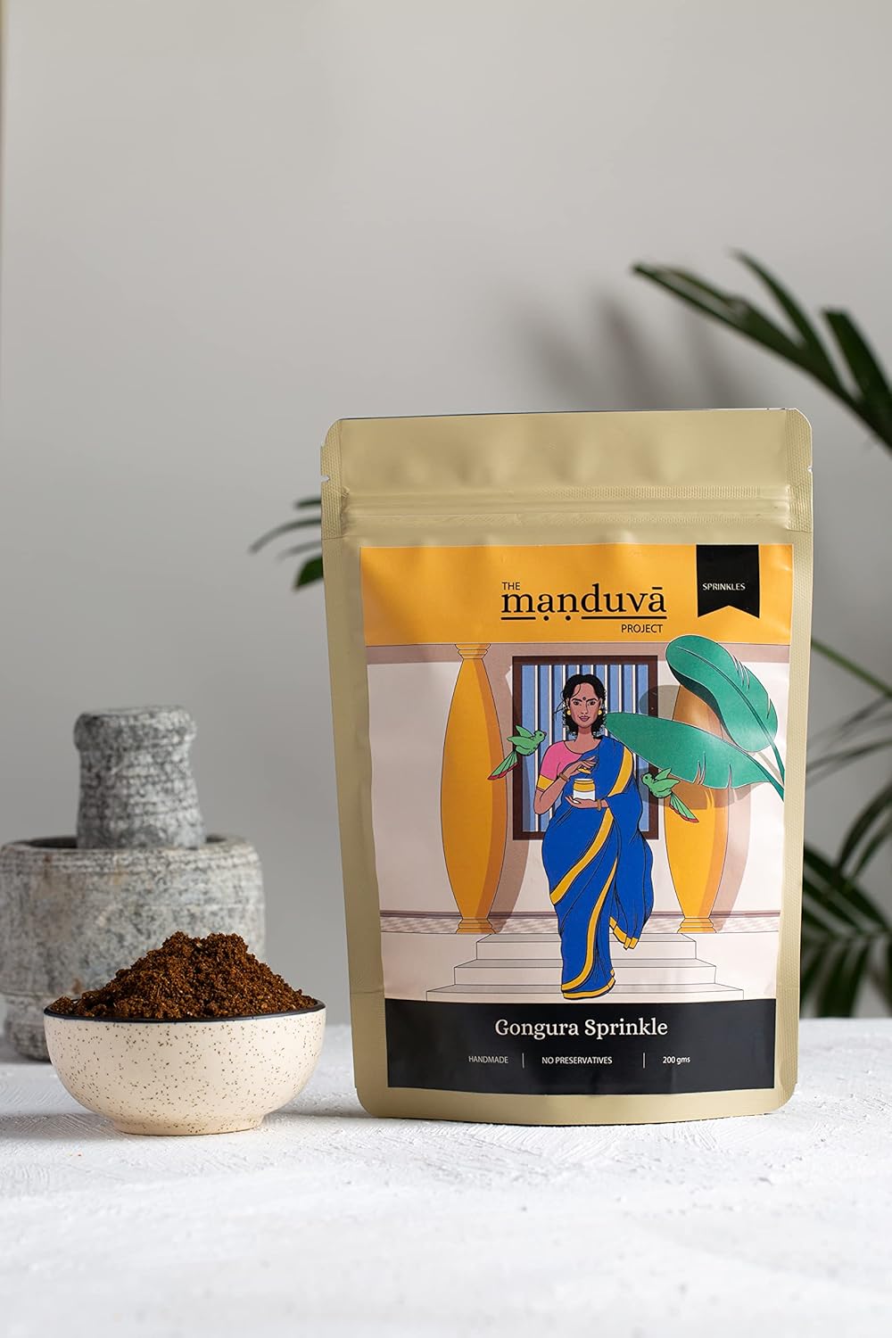 The Manduva Project Gongura Sprinkle Podi |Versatile Masala |Handmade ...