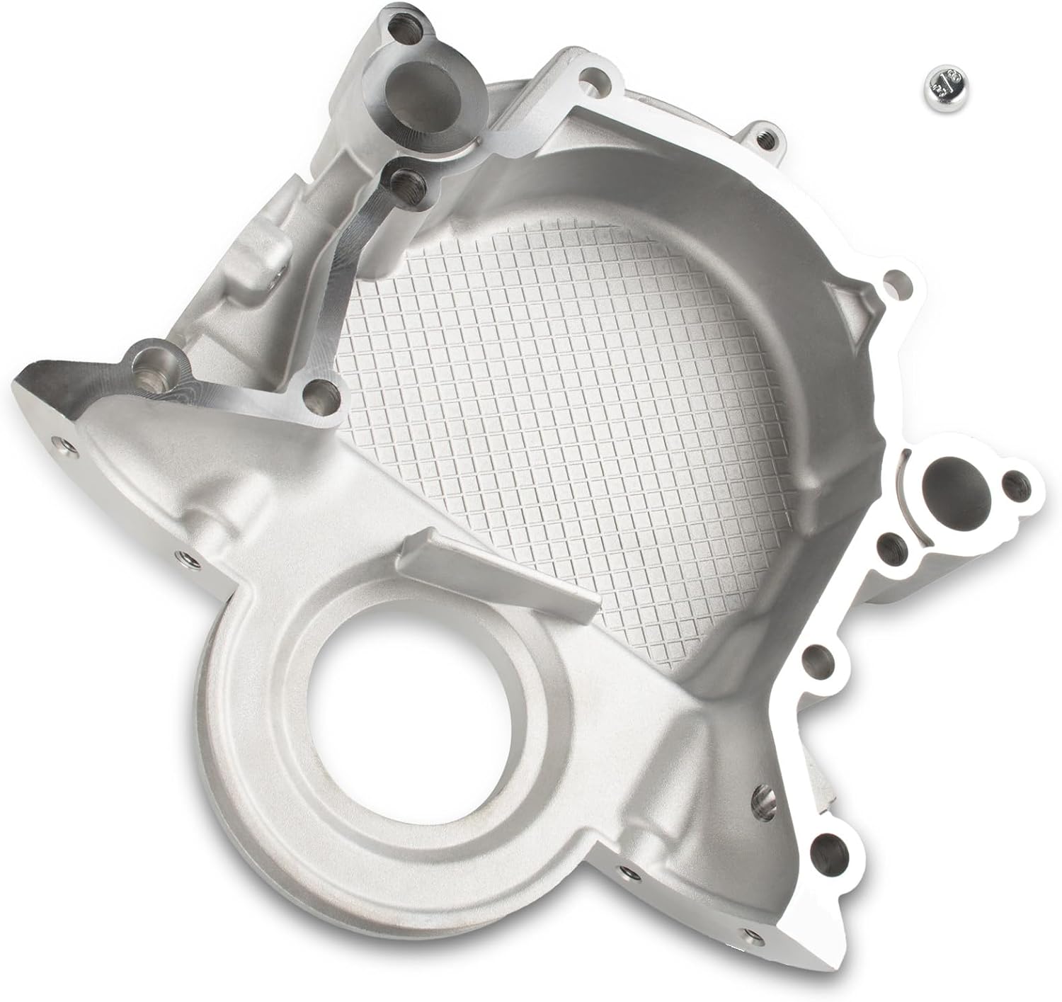 Amazon.com: Soklopi D4OE6059A Aluminum Timing Chain Cover Engine Front ...