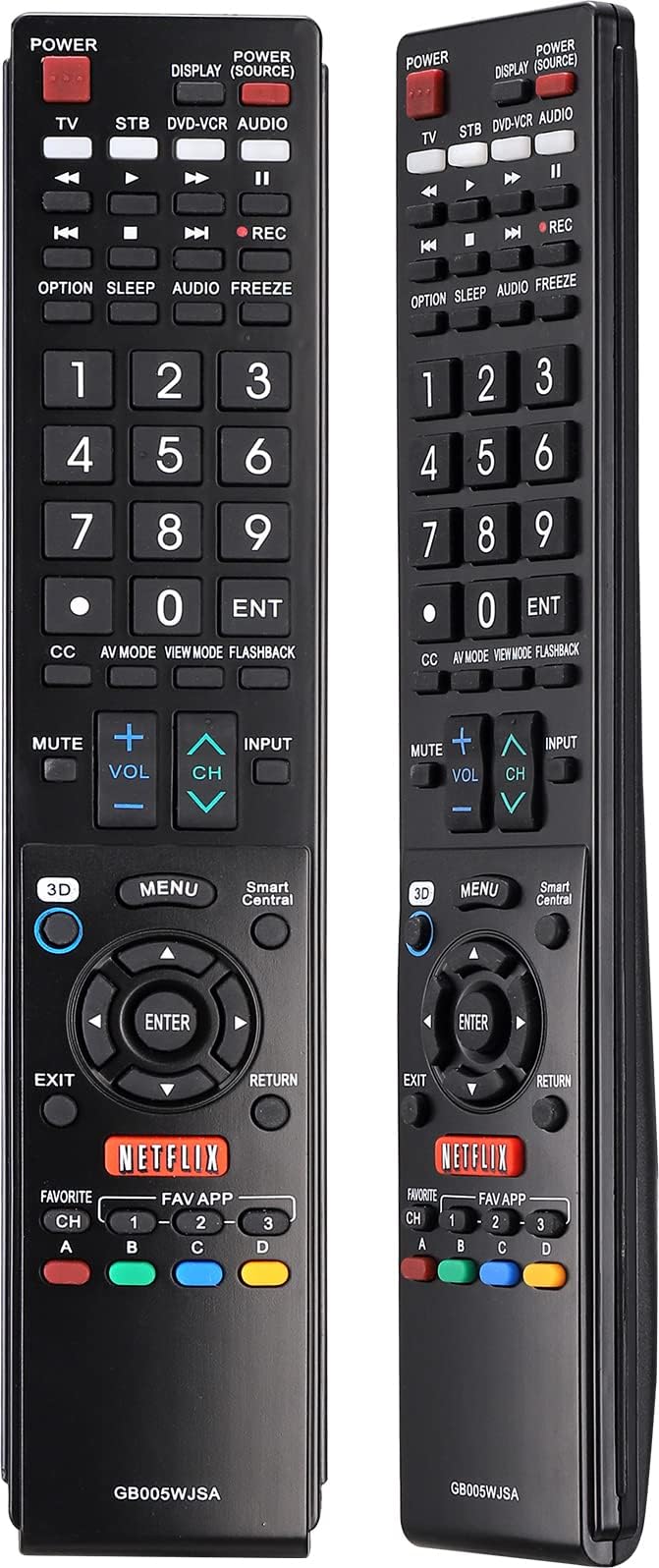 Universal Replacement Remote Control Fit for All Sharp Smart TV ...