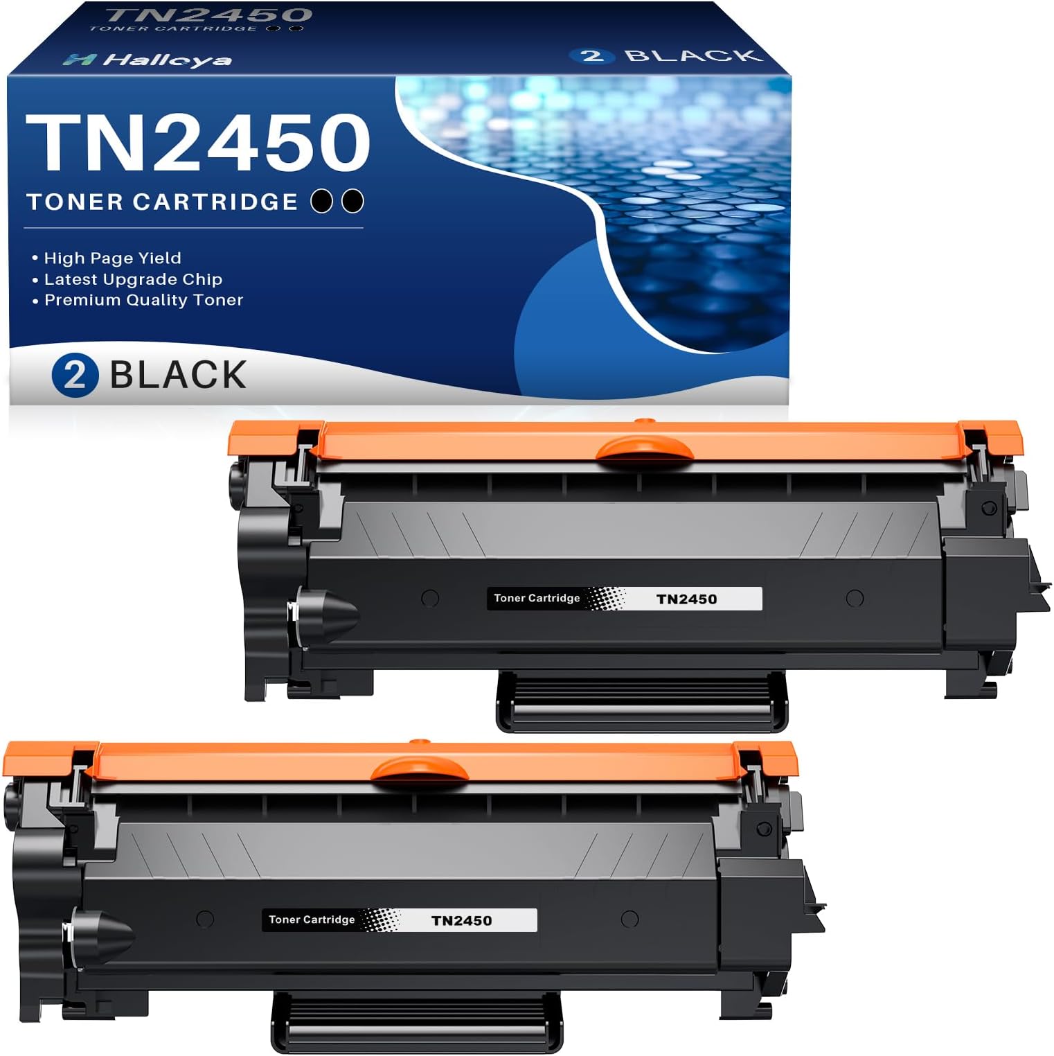 Brother Genuine TN2450 High-Yield Black Toner Cartridge, Up to 3000 ...