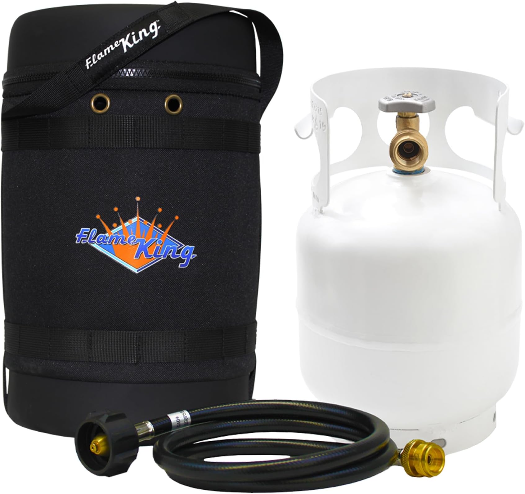 Amazon.com: Flame King Gas Hauler Kit - Insulated Protective Carry Case ...