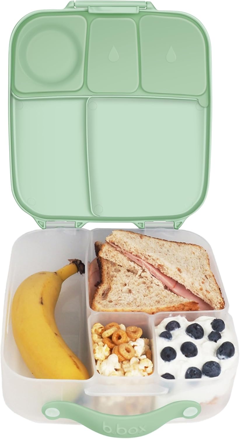 Amazon.com: b.box Kids Lunch Box – 4 compartments (2 Leak-proof) Bento ...