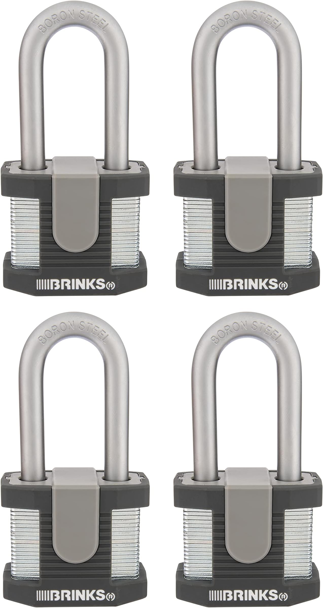 BRINKS - 50mm Commercial Laminated Steel Keyed Padlock with 2” Shackle ...