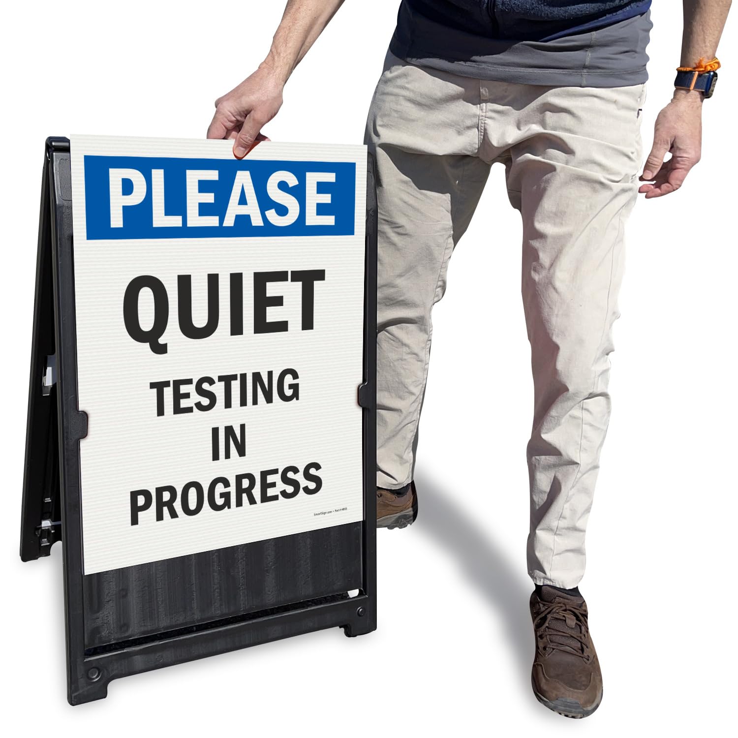 Quiet Test In Progress Clip Art
