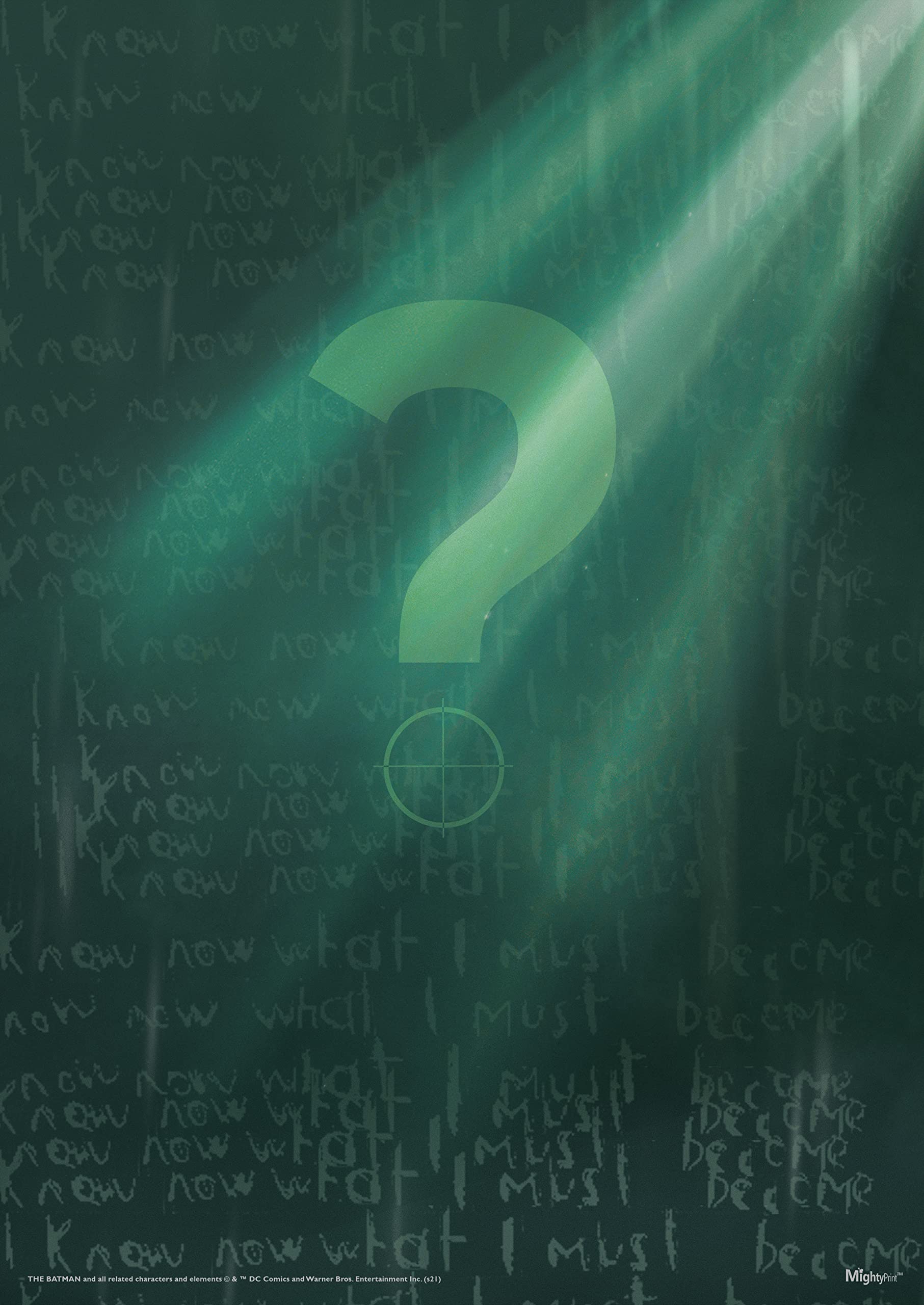 The Riddler Question Mark Font