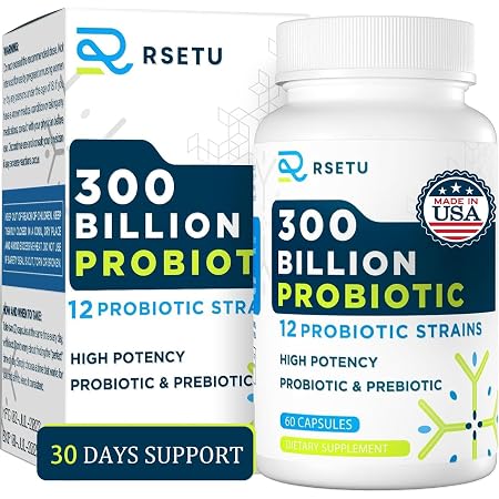 Amazon.com: Probiotics for Women & Men, 300 Billion CFU 11 Strains ...