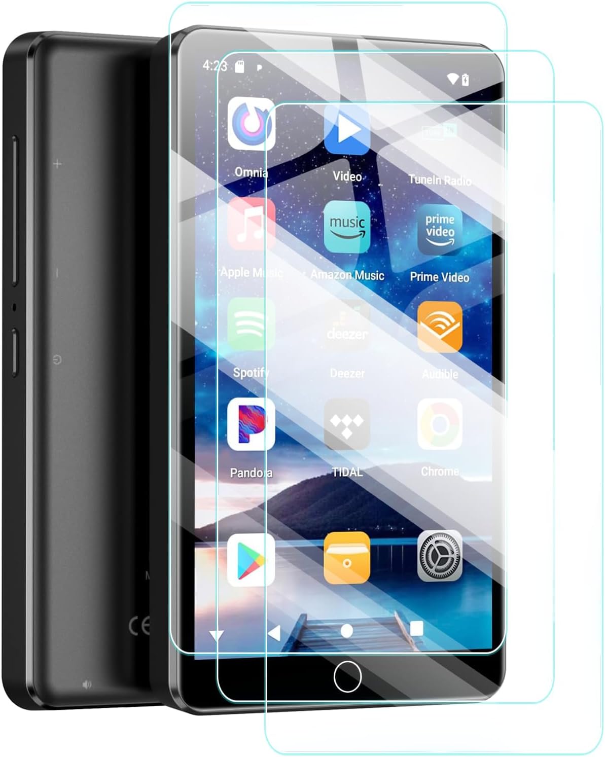 Amazon.com: UYRUREL Screen Protector for Fanvace MP3 & MP4 Players with ...