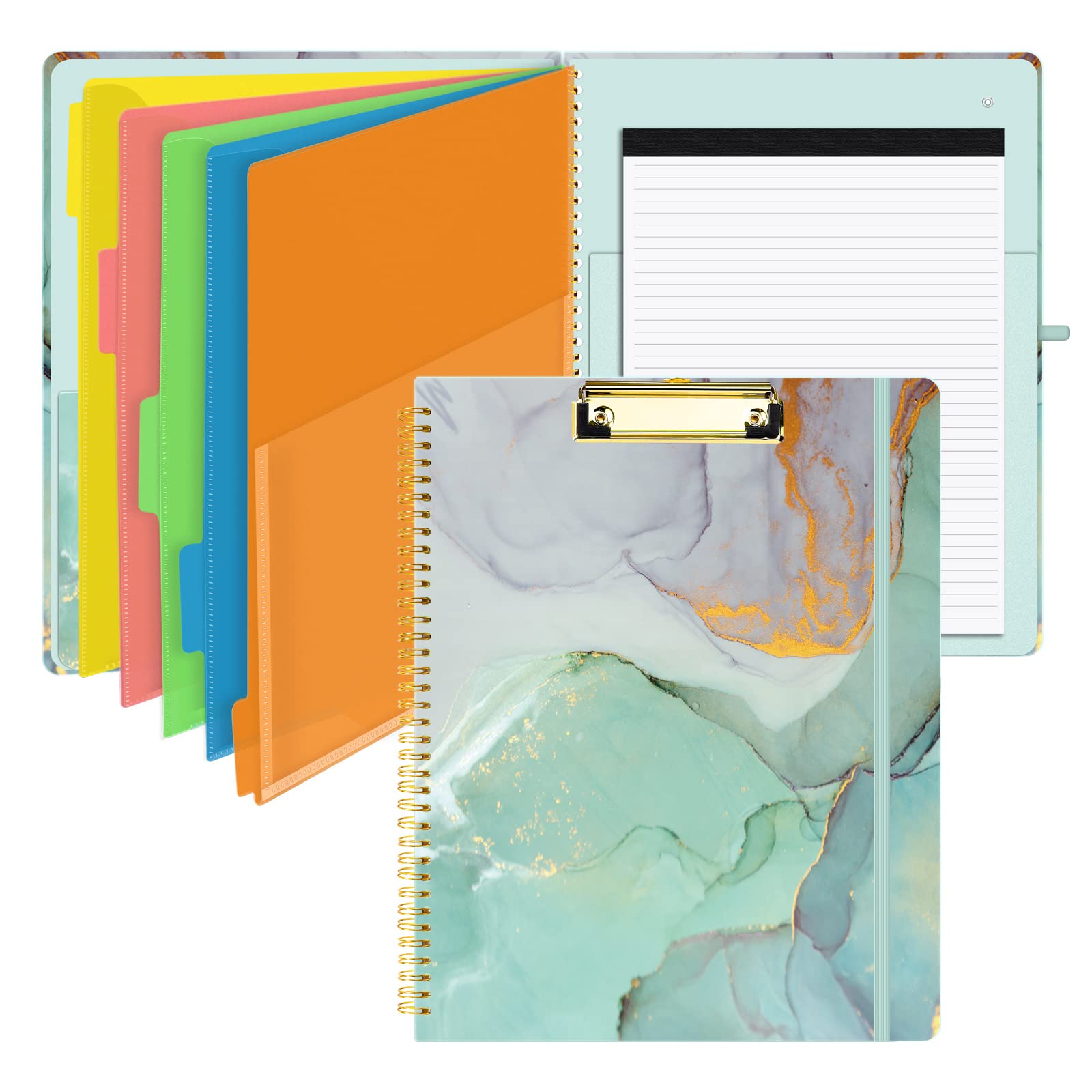 Snapklik.com : SUNEE Spiral Clipboard Folio