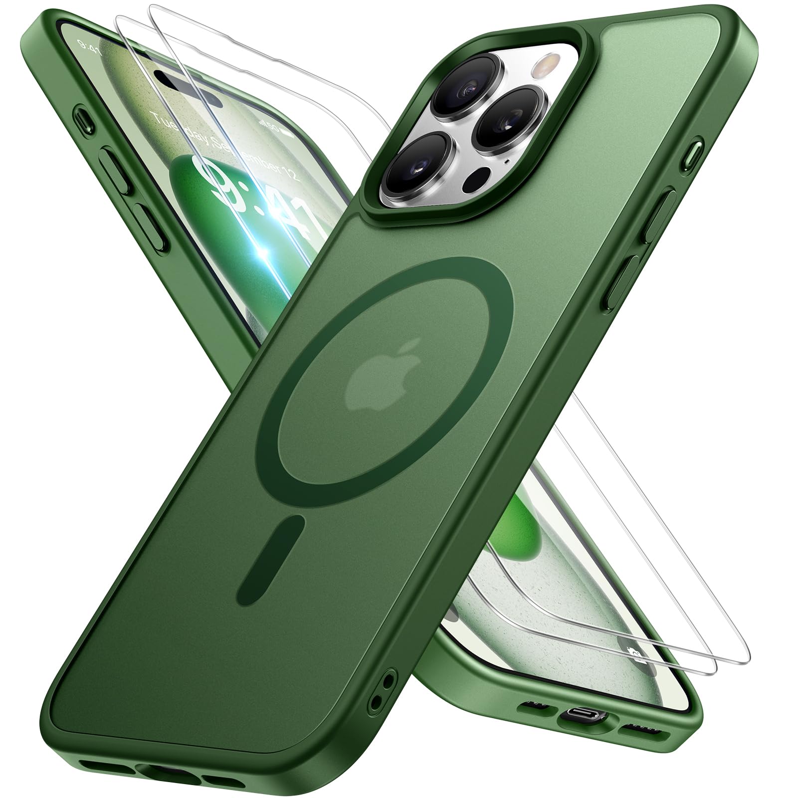 Amazon.com: Miracase Magnetic Series for iPhone 15 Pro Max Case ...