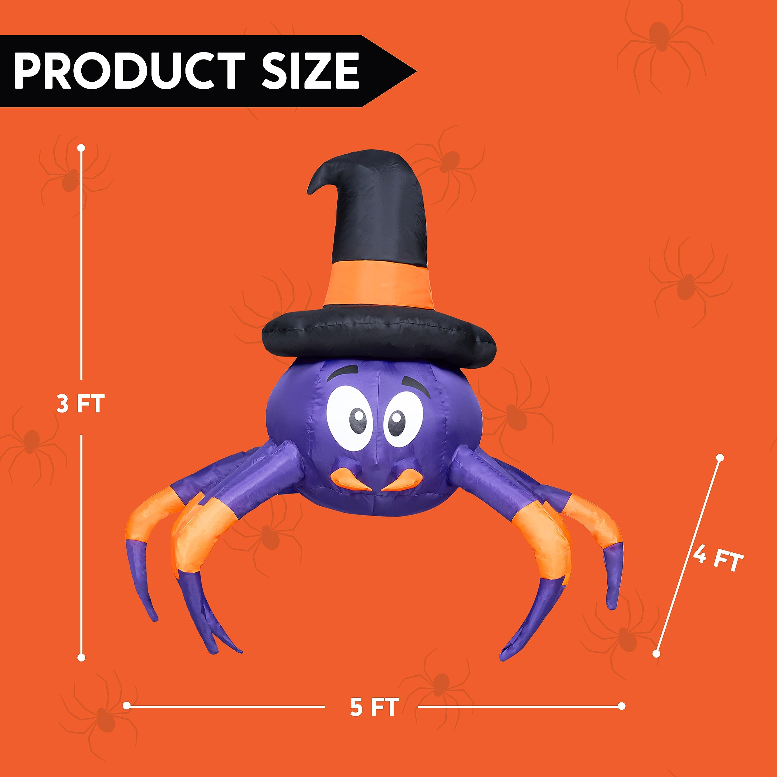 Snapklik.com : Joiedomi Halloween Inflatable Outdoor Decor, Halloween ...