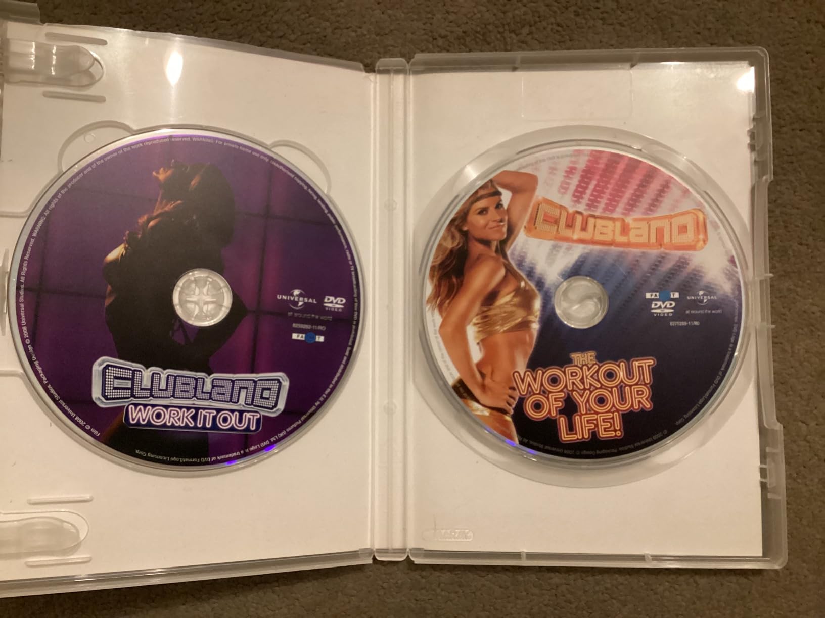 Get Slim With The Stars - Clubland 1 & 2 [DVD]: Amazon.co.uk: DVD & Blu-ray