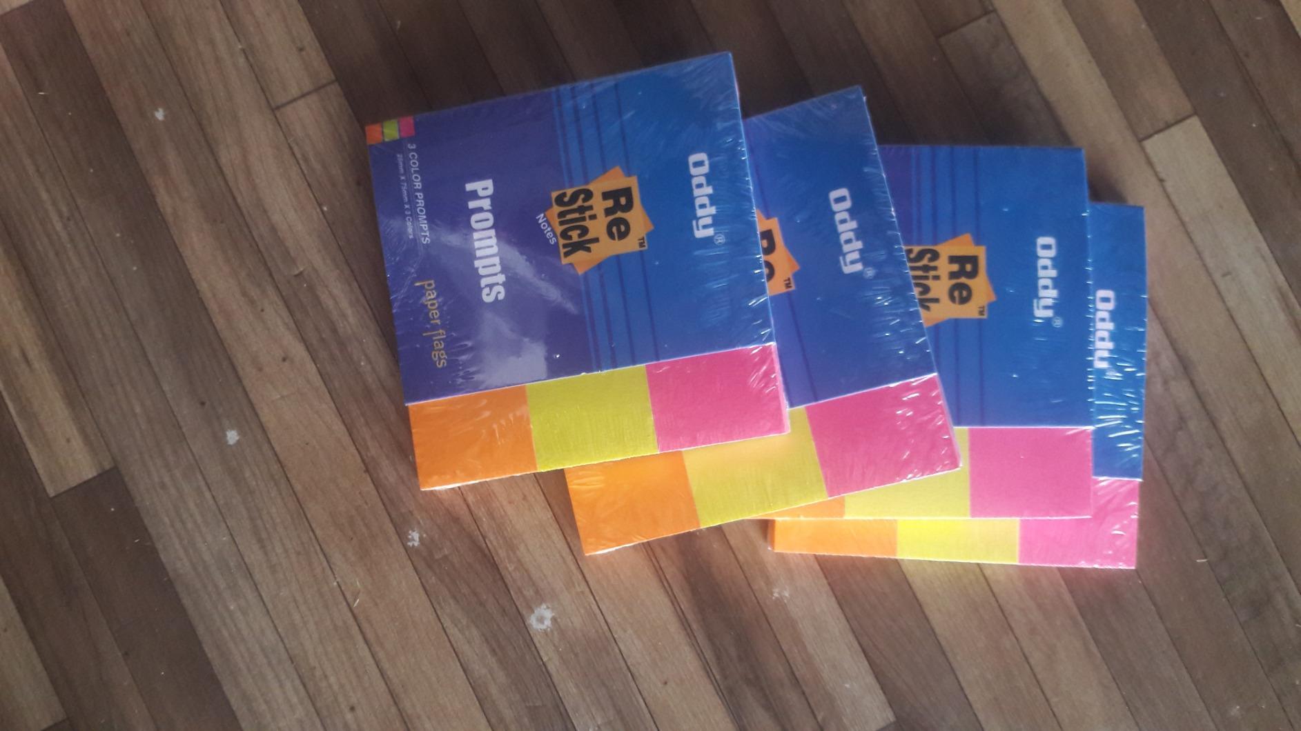 Oddy Paper Flags Prompts in Five Color (Set of 10 Pads) : Amazon.in ...