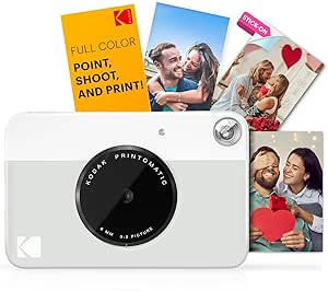 Amazon.com : KODAK Printomatic Full-Color Instant Print Digital Camera - Colorful Photos On Zink ...