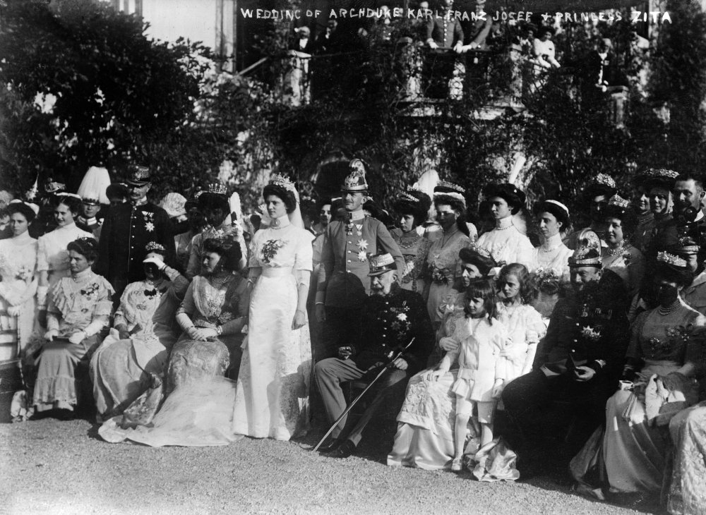 Princess Zita Wedding October 21st, 1911: Marriage Of Archduke Charles