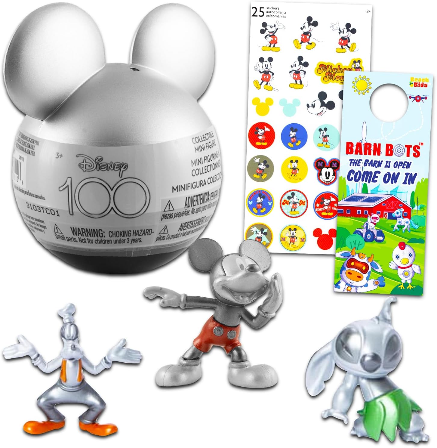 Amazon.com: Disney 100 Blind Ball Set- Bundle of 1 Disney 100 Blind ...