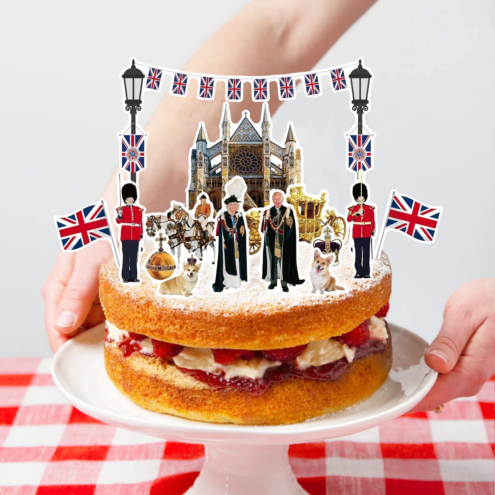 18 KINGS CORONATION Printable Cake Toppers King Charles III, 58% OFF