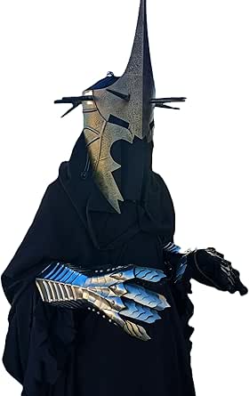 Amazon.com: FA Collection Nazgul Ringwraith Costume - Black Rider Ghost ...