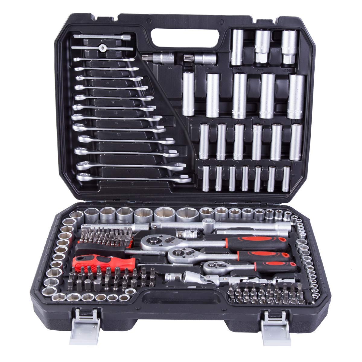Buy Powerline Socket Set 1/4 Inch + 3/8 Inch + 1/2 Inch Socket Set 216 ...