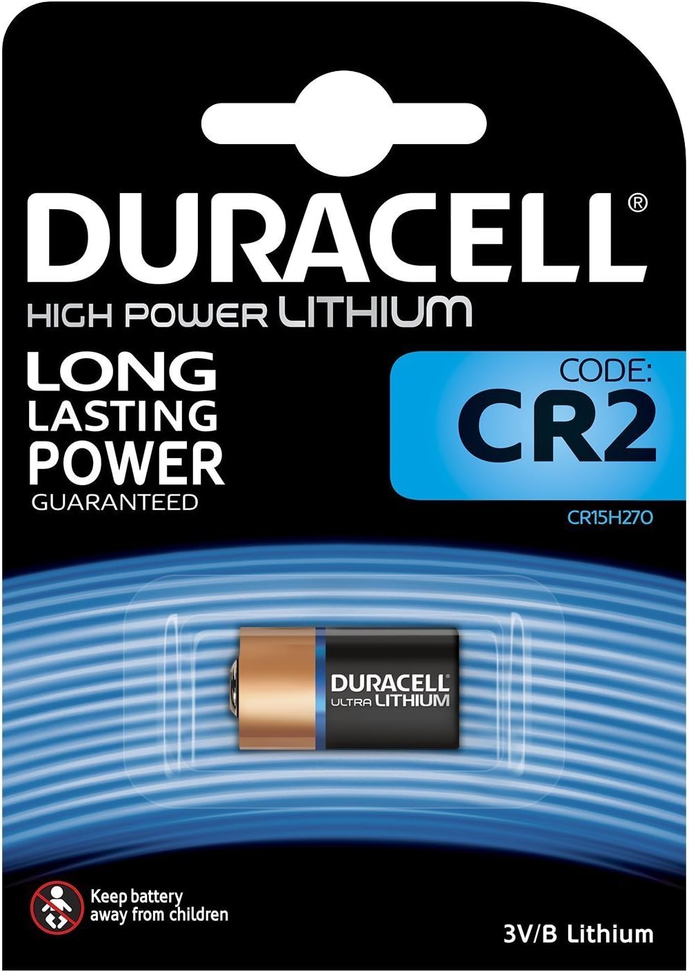 Buy Duracell Specialty Type CR2 Ultra Lithium Photo Camera Battery ...