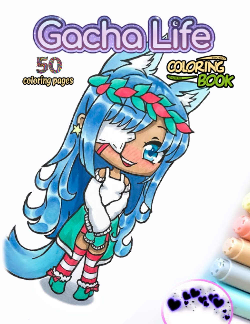 Gacha Life Coloring Book An Unique Coloring Book For Fan | Desertcart ...