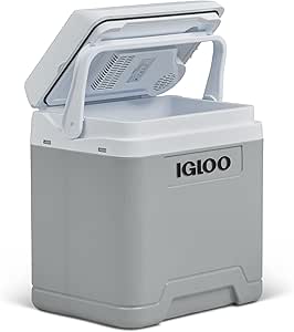 IGLOO IE27 DC Electric Cool Box, 26 Litres, Mini Fridge 12 V for Car ...