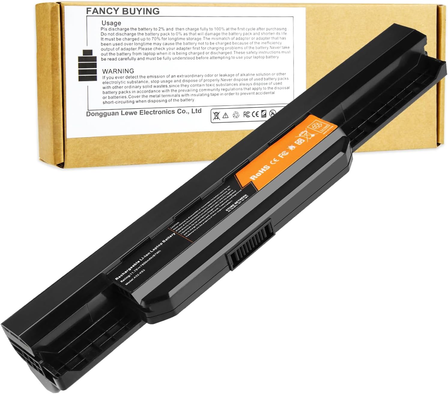 Amazon.com: Laptop Battery for ASUS A41-X550 A450 P550 F550 k550 R510 ...