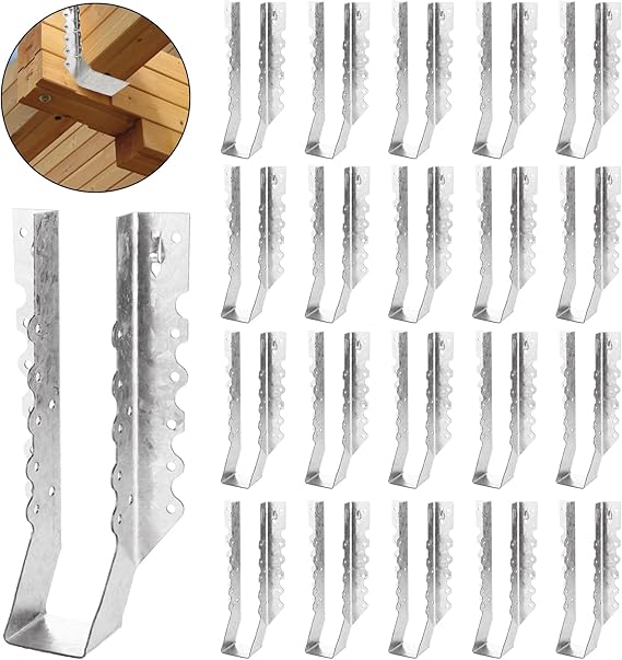 Amazon.com: 20PCS 2x10 Joist Hanger, 18 Gauge Galvanizing Face Mount ...