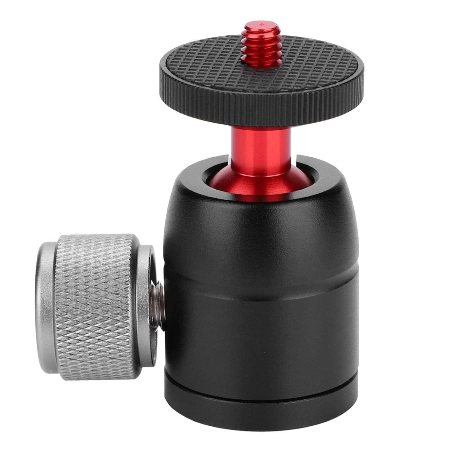 3/8'' to 1/4'' Adapter Horizontal 360° Swivel Mini Ball Head Ball Head ...