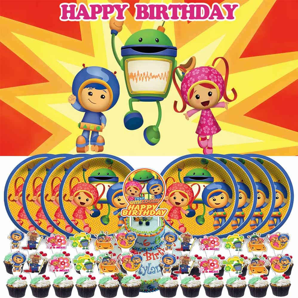 Party Supplies For Team Umizoomi Birthday Decorations Plates Banner ...