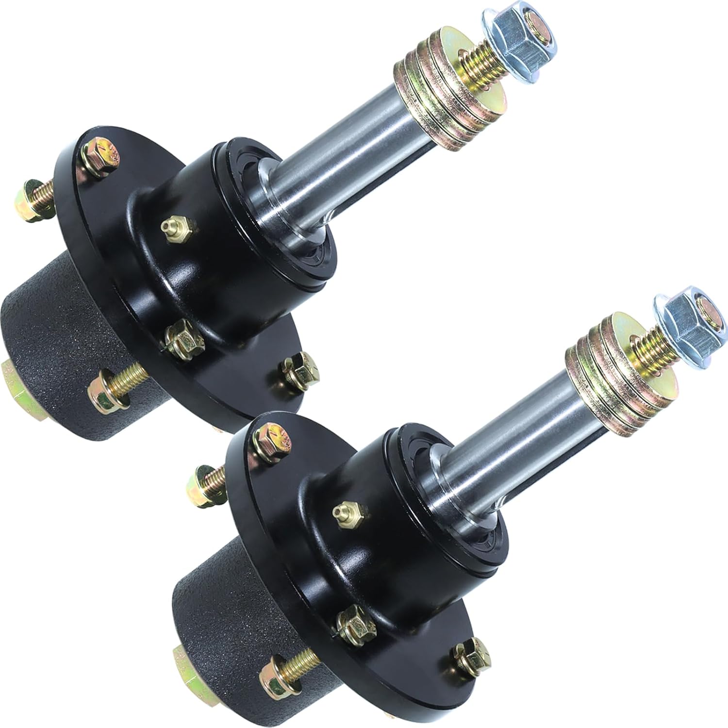 Amazon.com : GELASKA 2 Pack 461663 Spindle Assembly with 43592 Blade ...