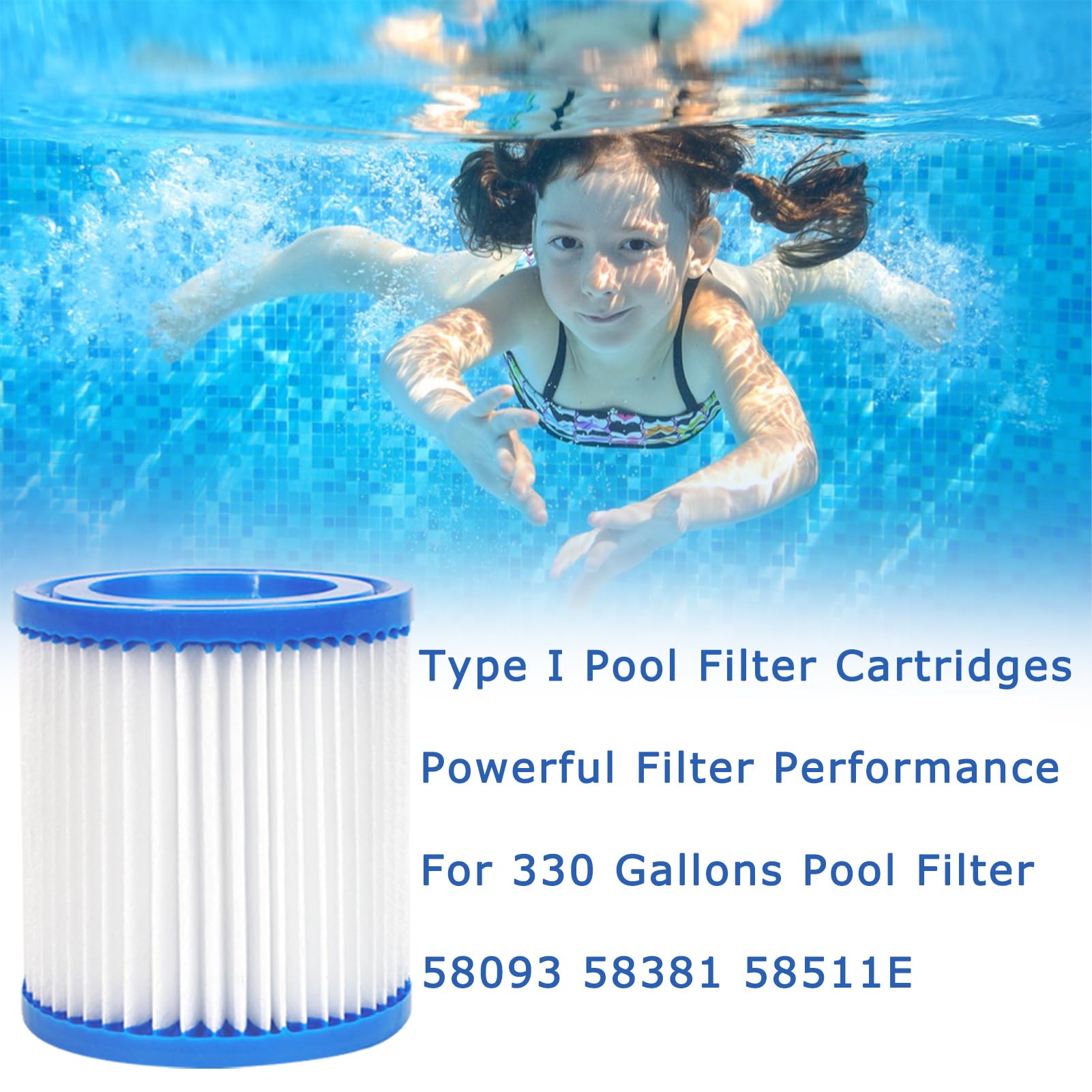 Snapklik.com : Type I Pool Filter Cartridges Pool Filters Type I ...