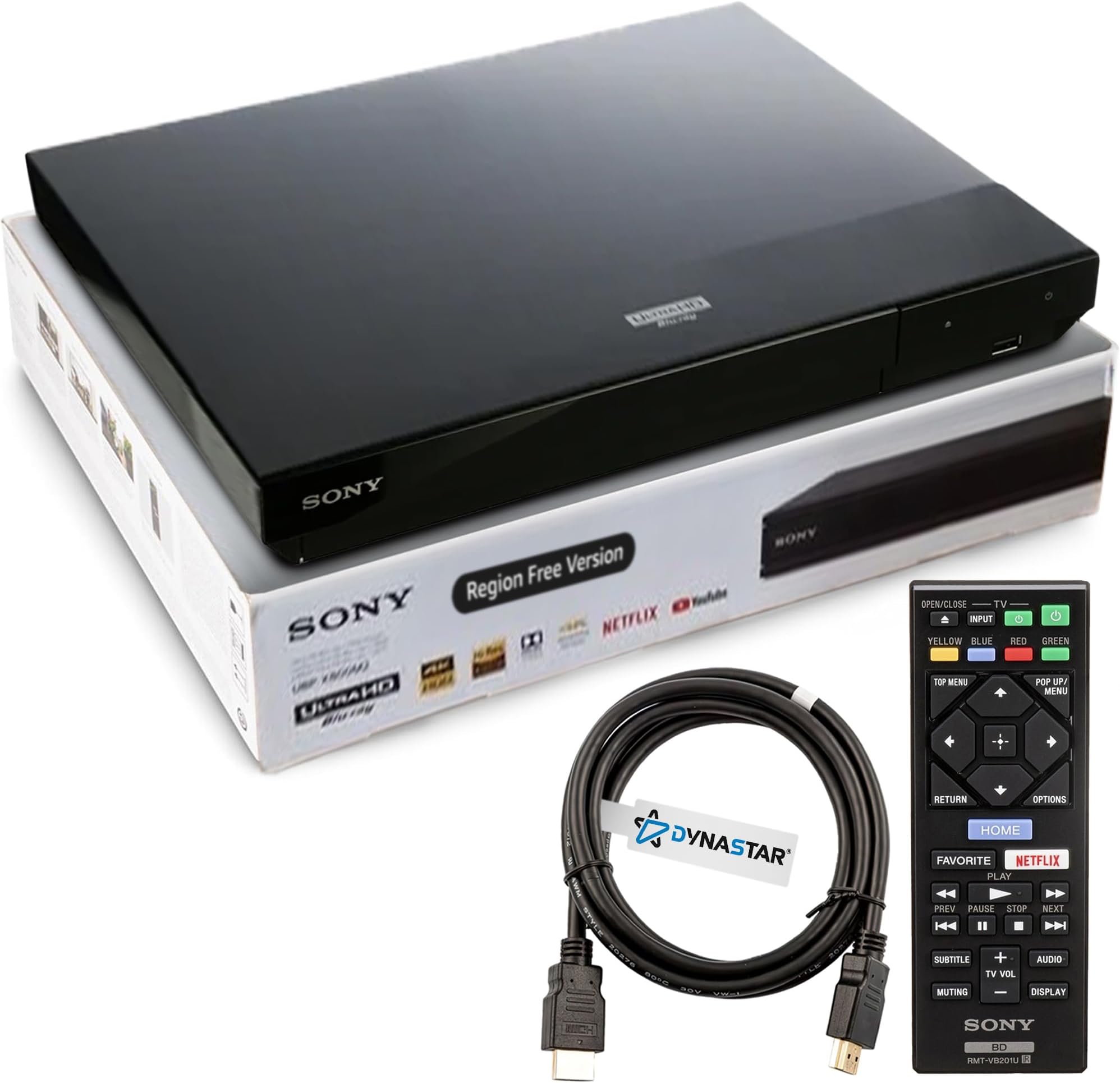 Amazon.com: Region Free 4k UHD Blu-ray Player Compatible with Sony UBP ...
