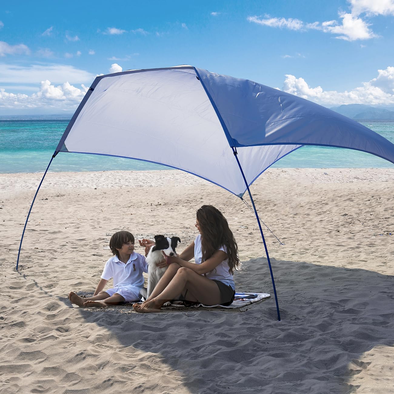 Amazon.com: ShoreShade Sail (Bright Orange), Best Beach Shade ...
