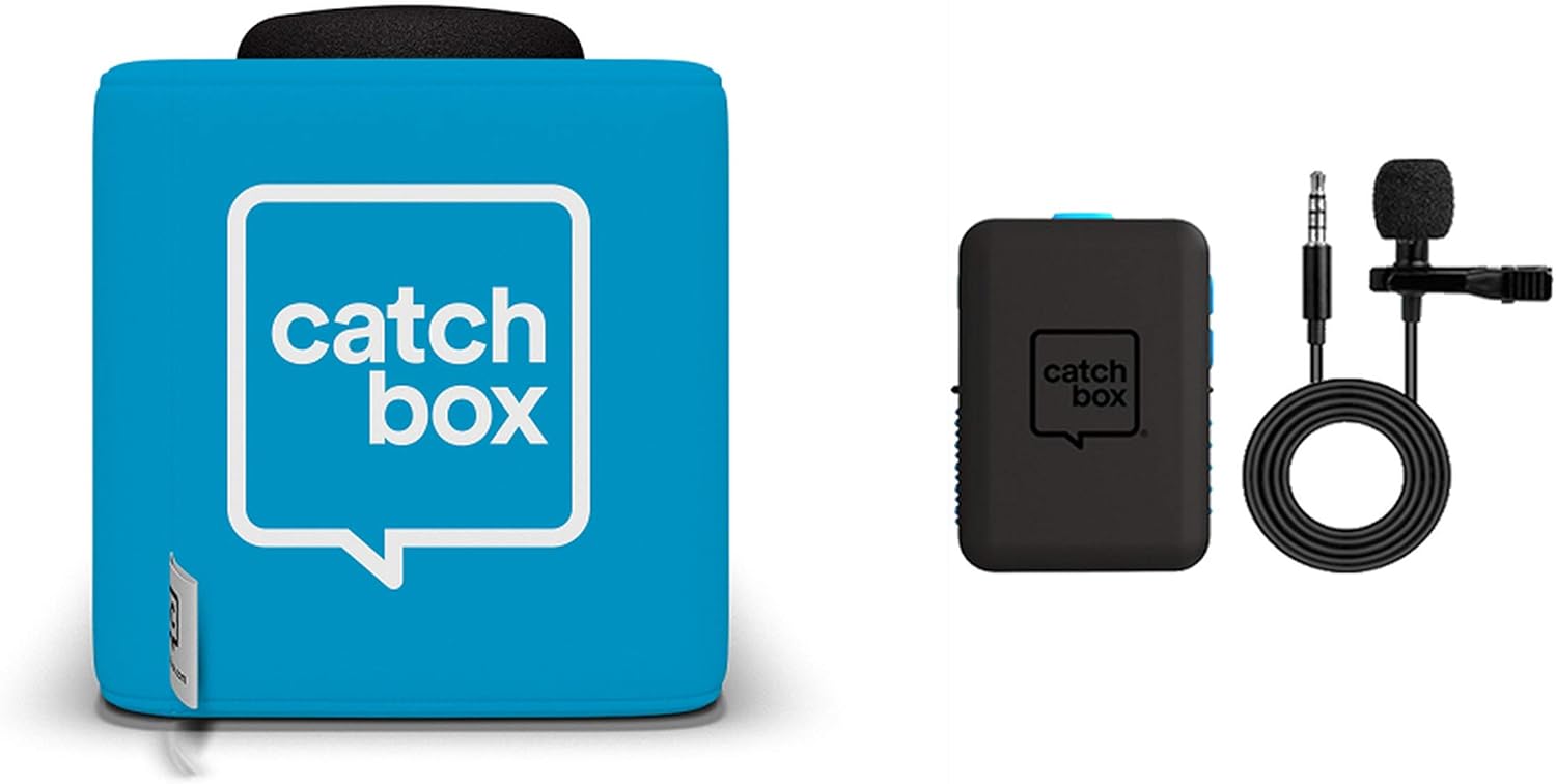 Amazon.com: Catchbox Plus Throwable Microphone System with 1 Presenter ...