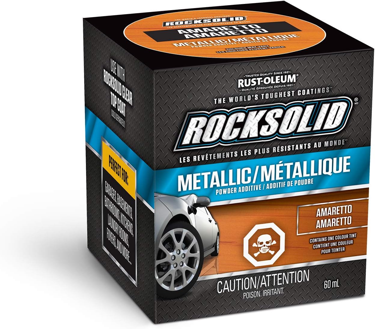 Rust-Oleum RockSolid Metallic Powder Additives in Amaretto, House Paint ...