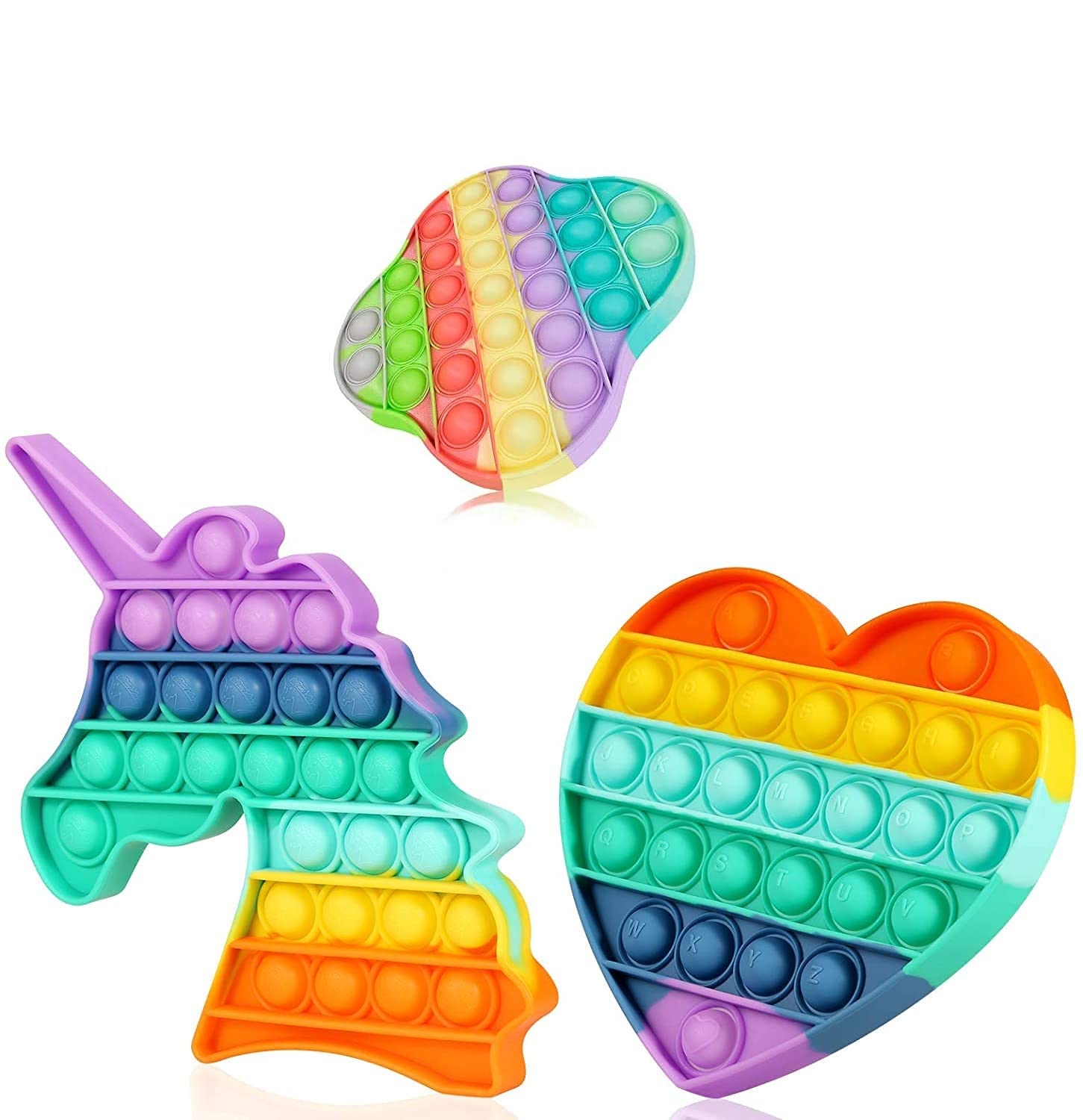 Pop It Fidget Toys Pop It Fidget Toy Set Pop | Desertcart UNITED STATES