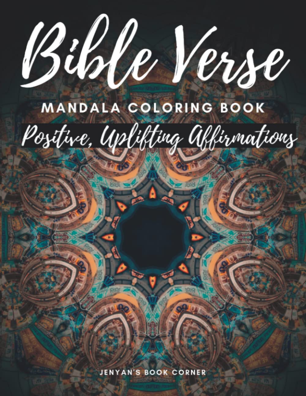 Amazon.com: Bible Verse Mandala Coloring Book: Positive, Uplifting ...