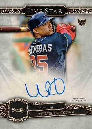 Amazon.com: 2021 Topps Five Star Baseball #FSA-WC William Contreras ...