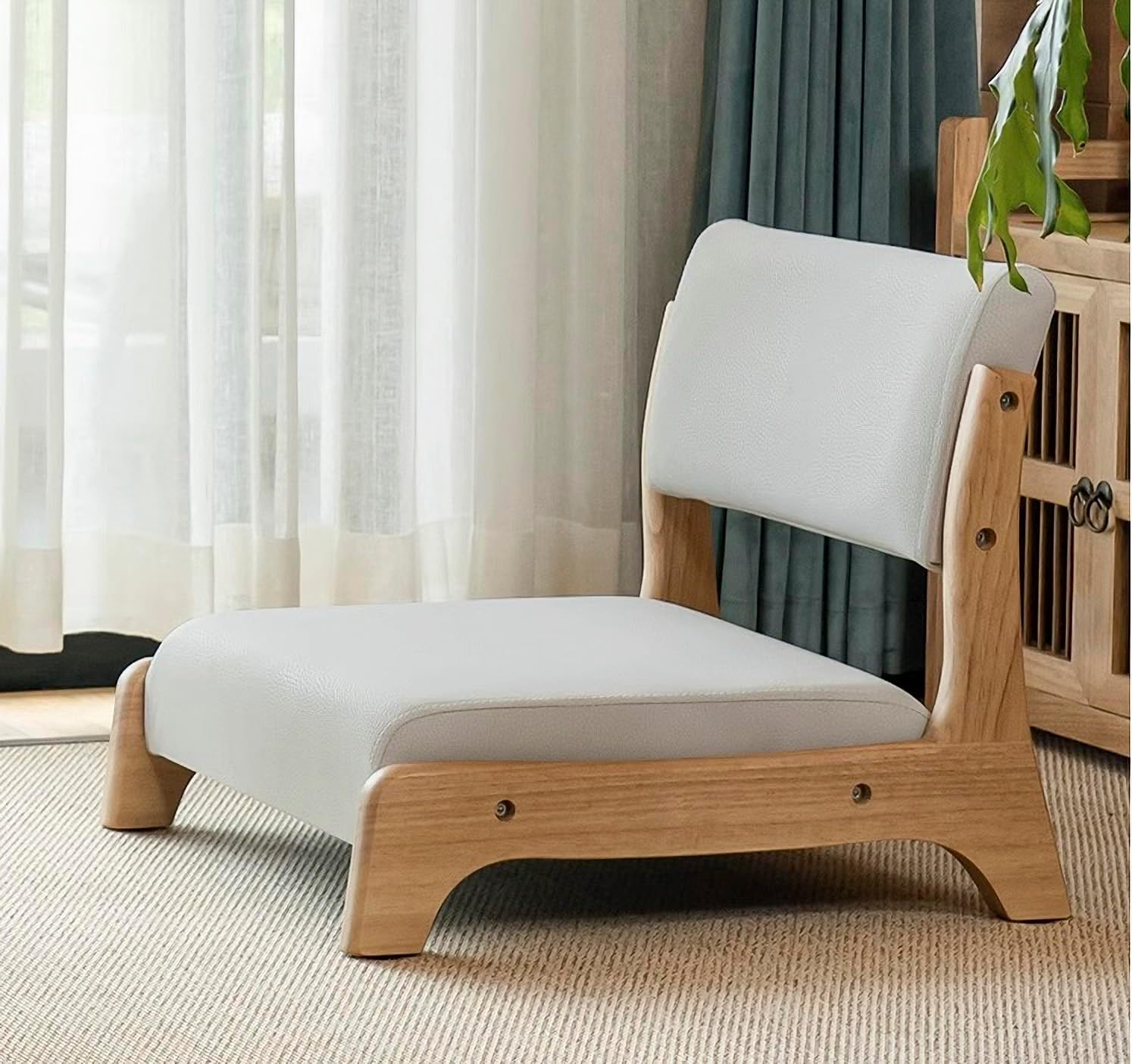 Amazon.com: Damedai Japanese Floor Chair Tatami Zaisu Legless Chair ...