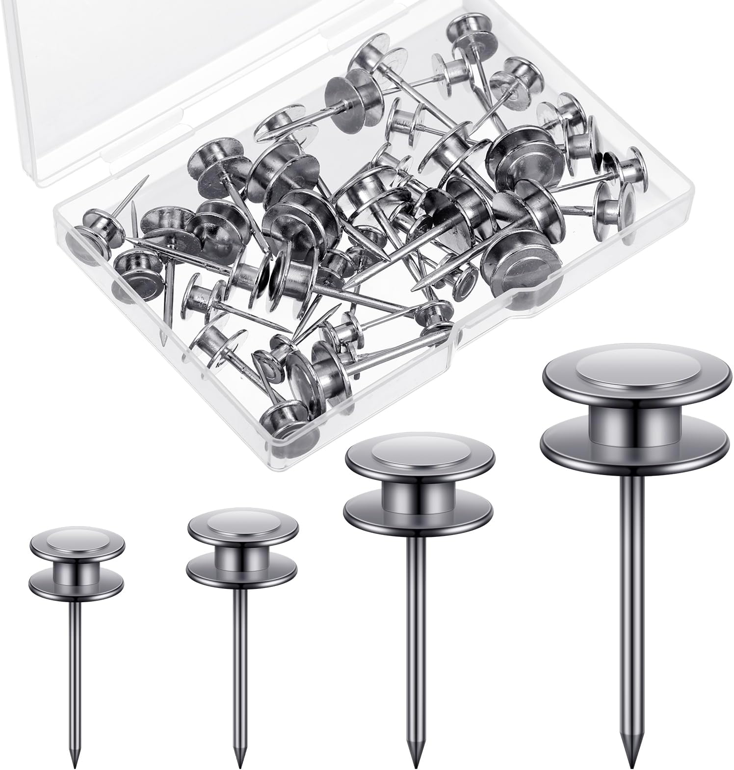 24-Pack of Magnetacks, The Original Magnetic Pushpin Poster and Photo ...