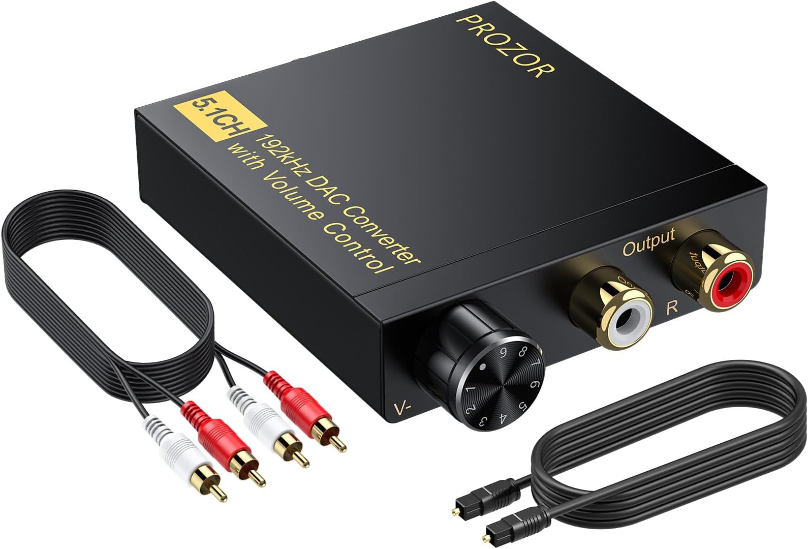 Amazon.com: OREI Optical SPDIF/Coaxial Digital to RCA L/R Analog Audio ...